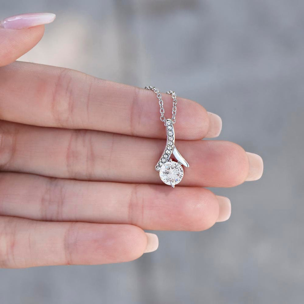 Ziavia Heart Rose Box - Alluring Necklace - Wife My Last Everything
